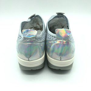 Unbranded | Shoes | Womens Mesh Platform Sneakers Slip On Iridescent ...